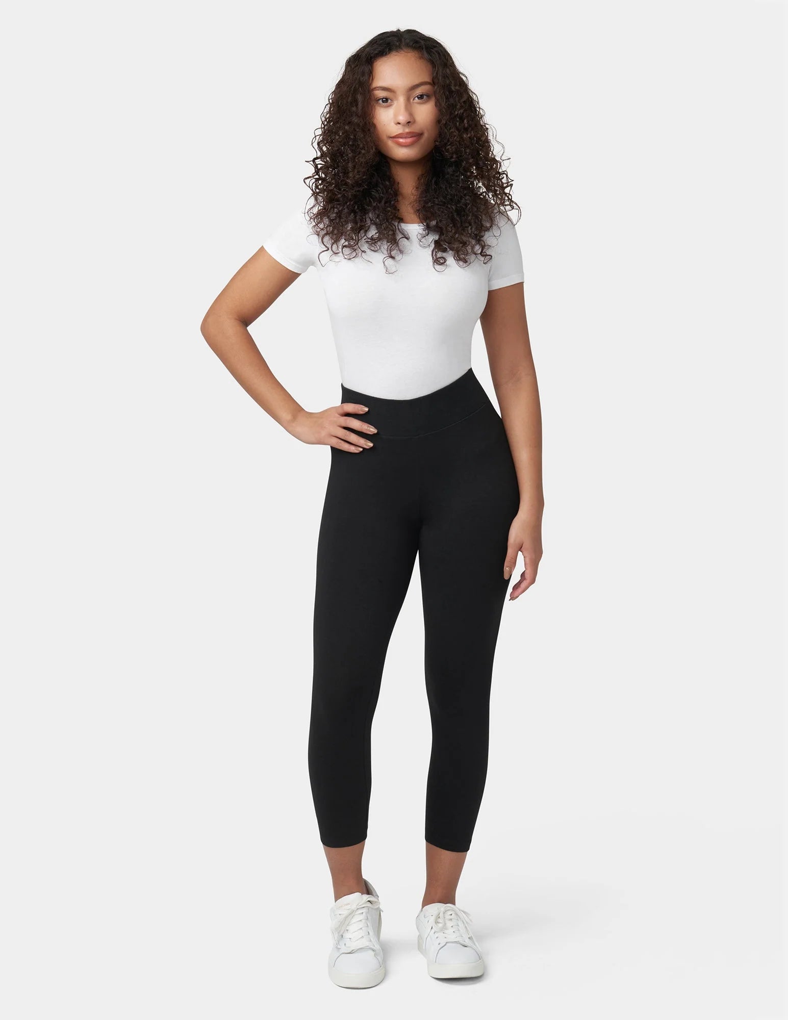 HUE Ultra Capri With Wide Waistband – HUE Canada