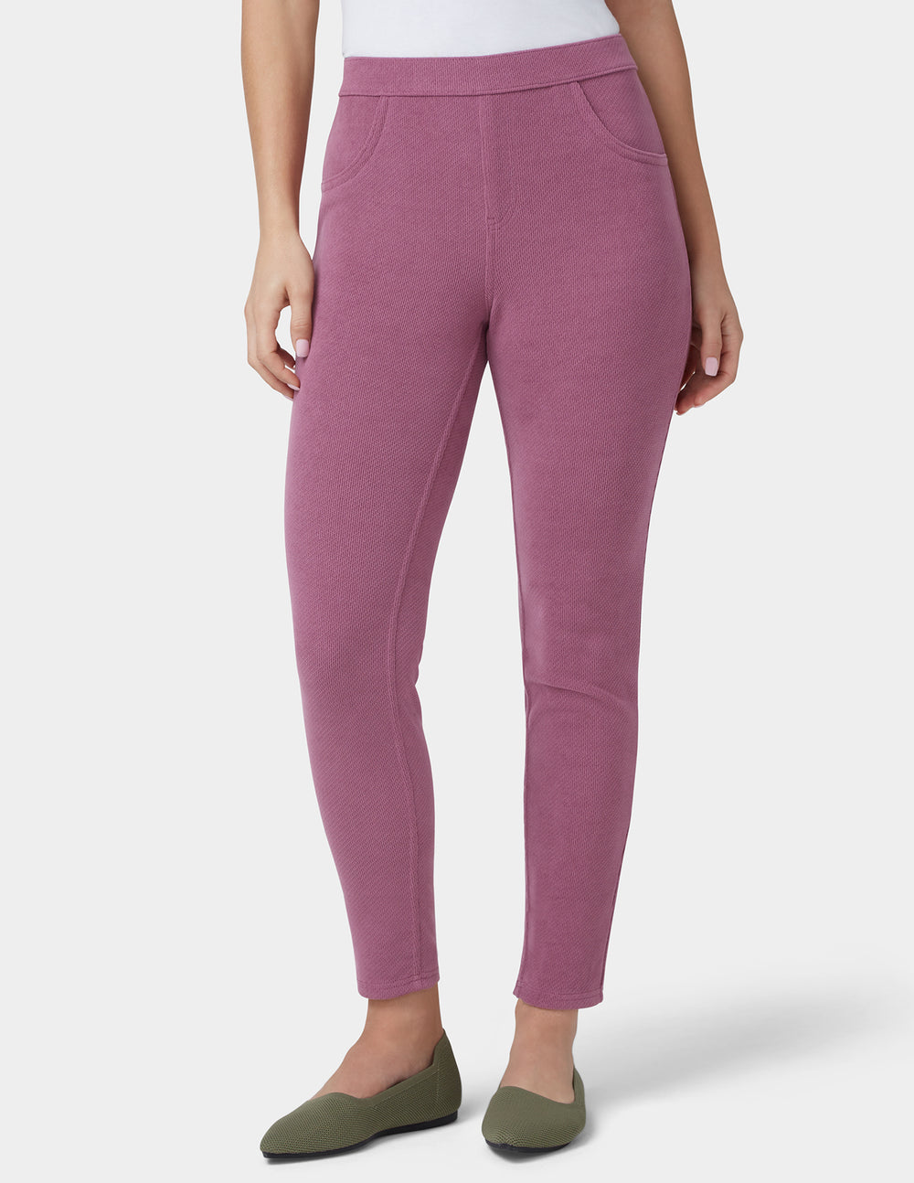 HUE Butter Twill Jean Style Legging – HUE Canada