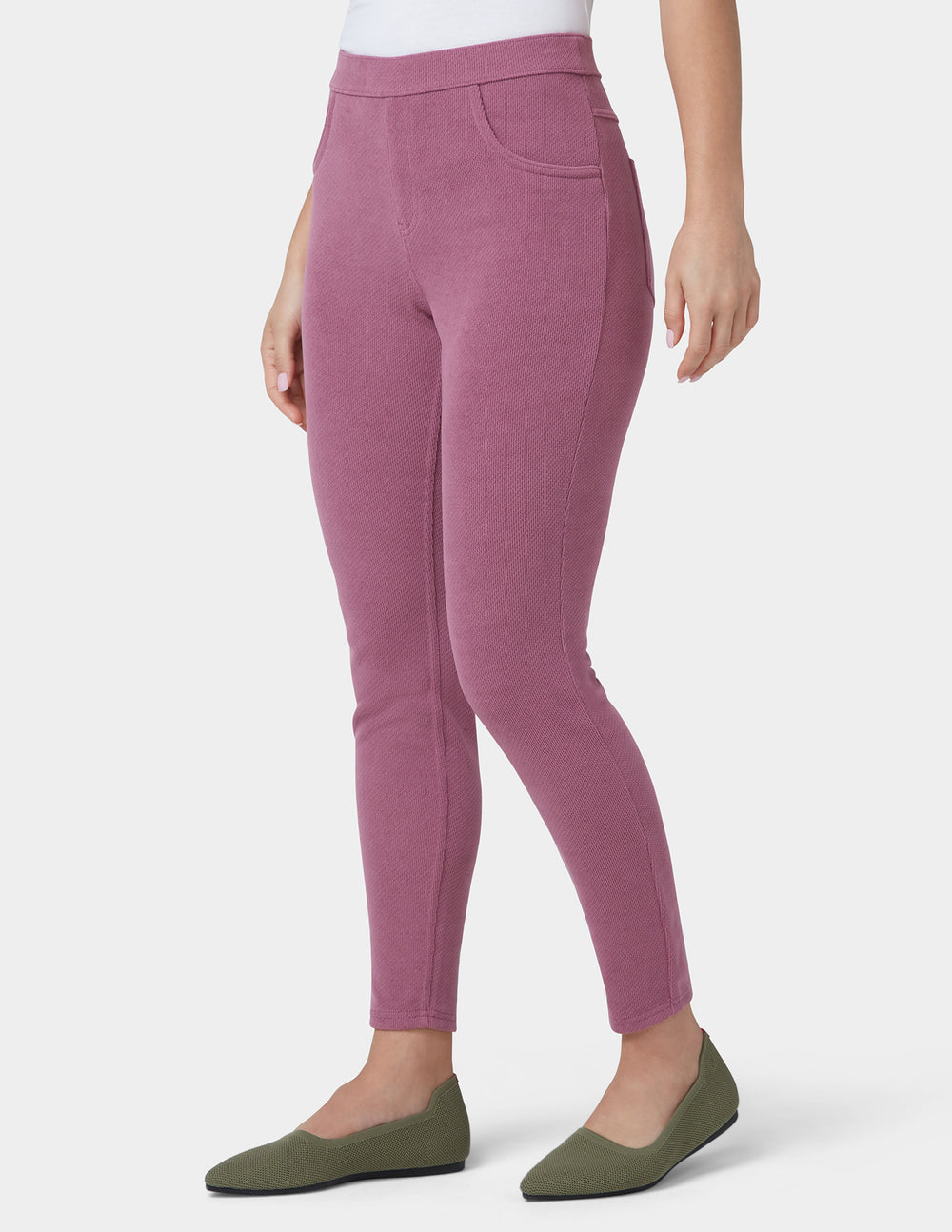 HUE Butter Twill Jean Style Legging – HUE Canada