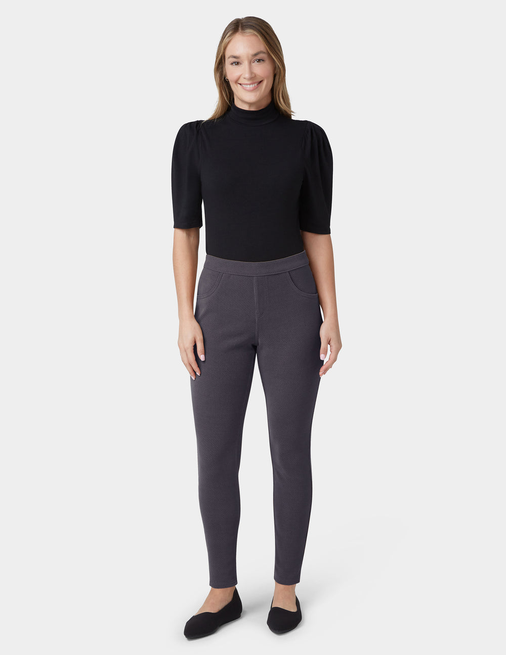 HUE Butter Twill Jean Style Legging – HUE Canada